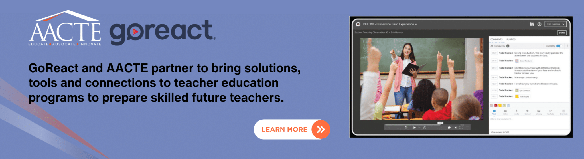 GoReact - American Association of Colleges for Teacher Education