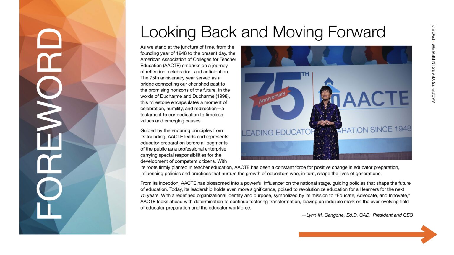 History - American Association of Colleges for Teacher Education